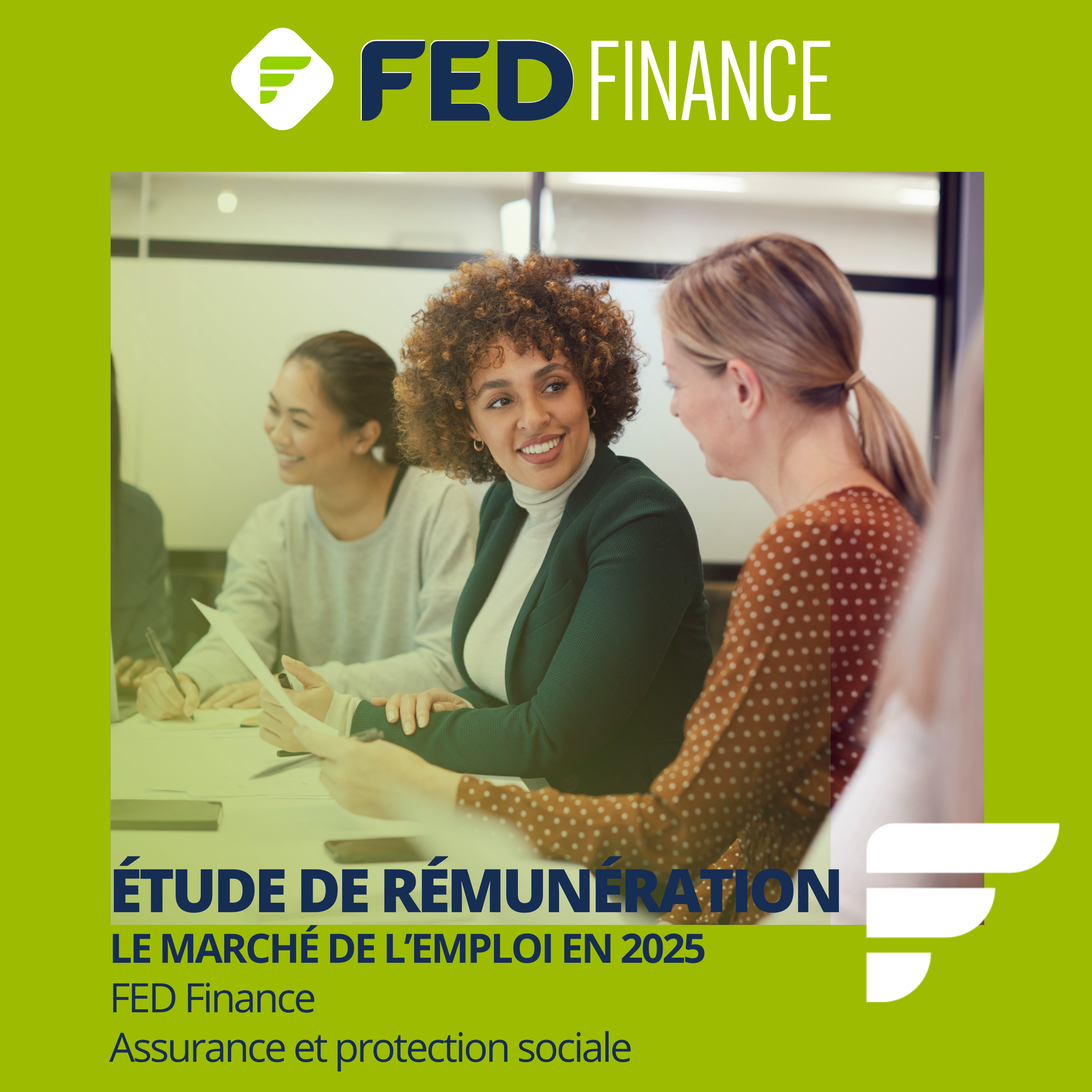 Étude de rémunération Finance – Assurance 2025/2026 | Fed Finance